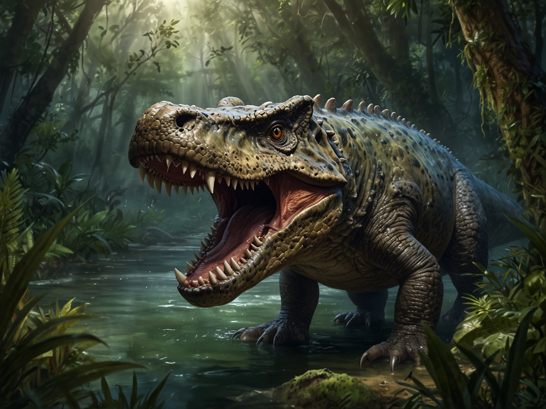 Fossils show huge salamanderlike predator with sharp fangs existed ...