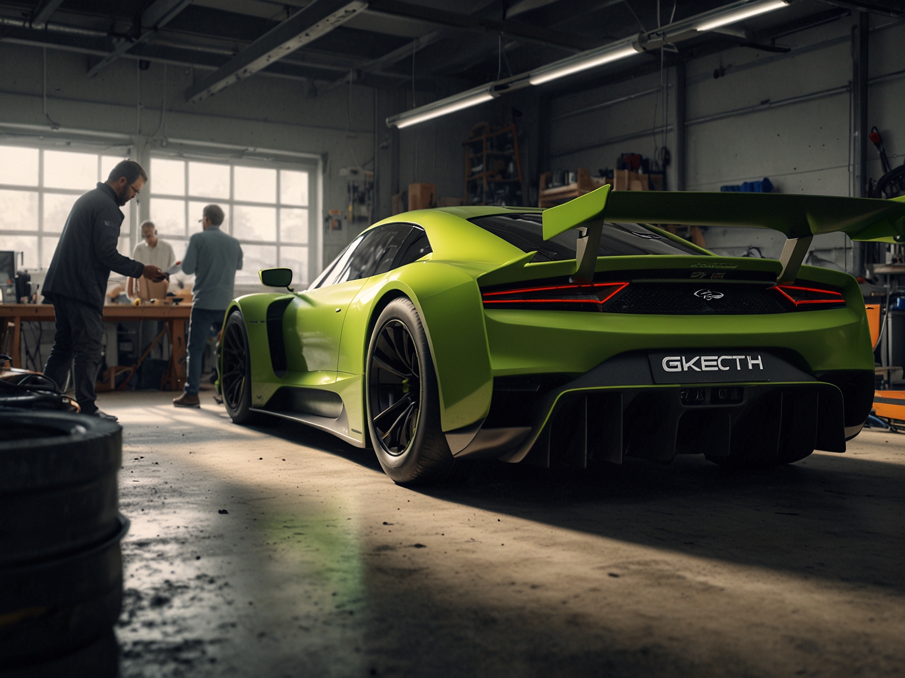 Here’s NASCAR’s idea for a fully electric stock car - FNews