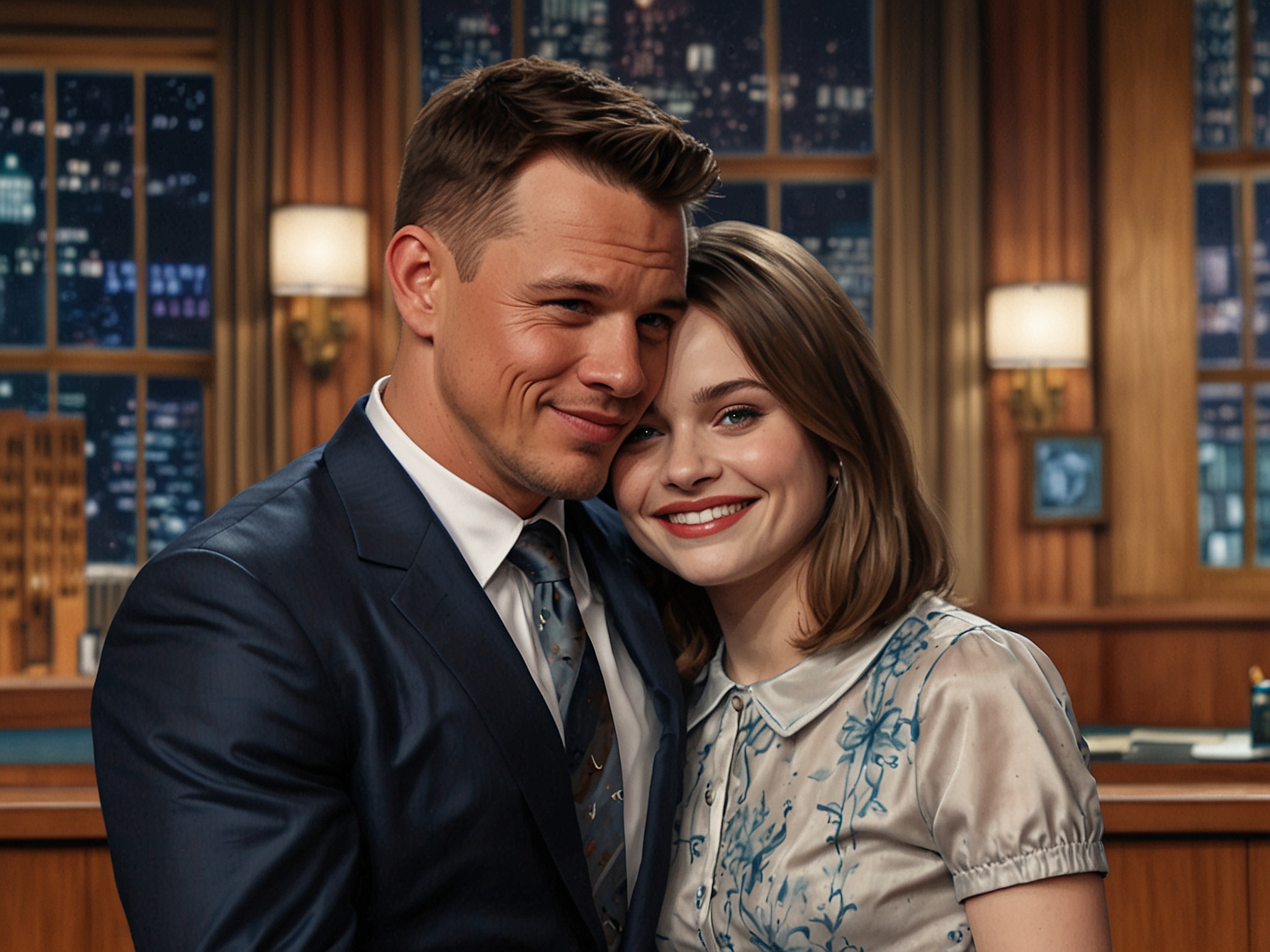 Joey King, 24, REUNITES with former on-screen father Channing Tatum, 44 ...