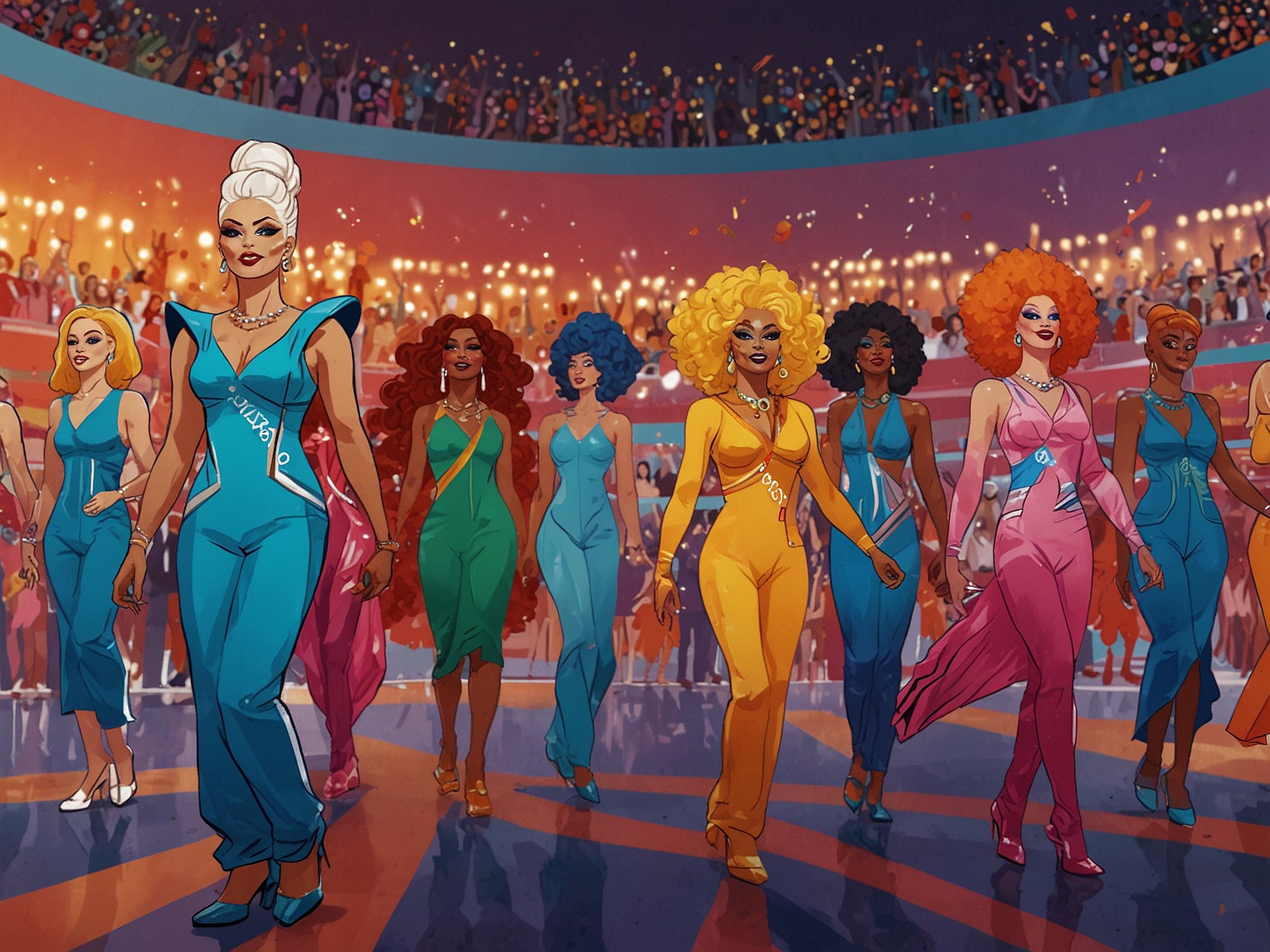 Olympics Opening Ceremony Features Dancing Drag Queens And Bizarre ...