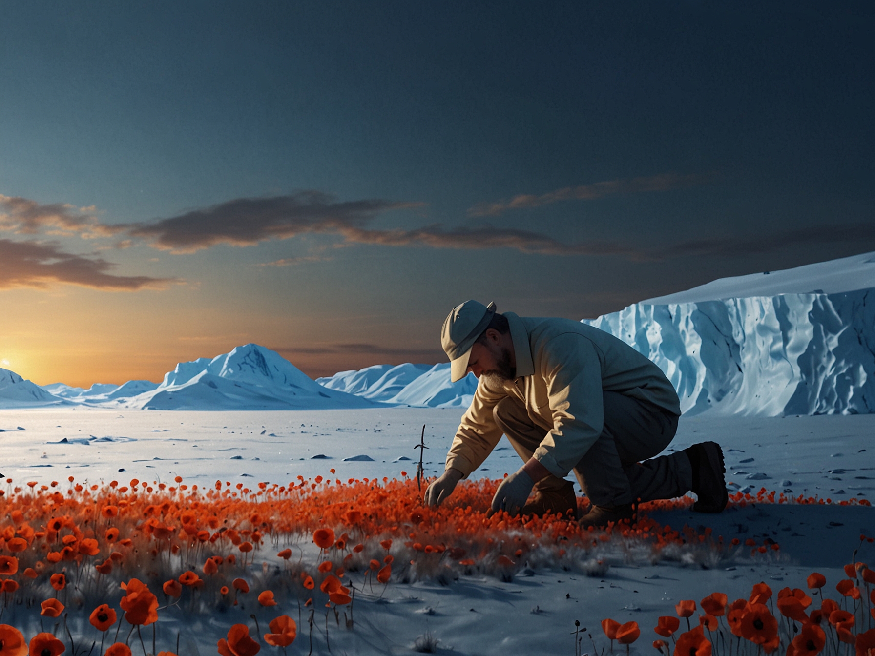 Poppy Seed Found Beneath Ice Sheet Shows Greenland Vulnerable to ...